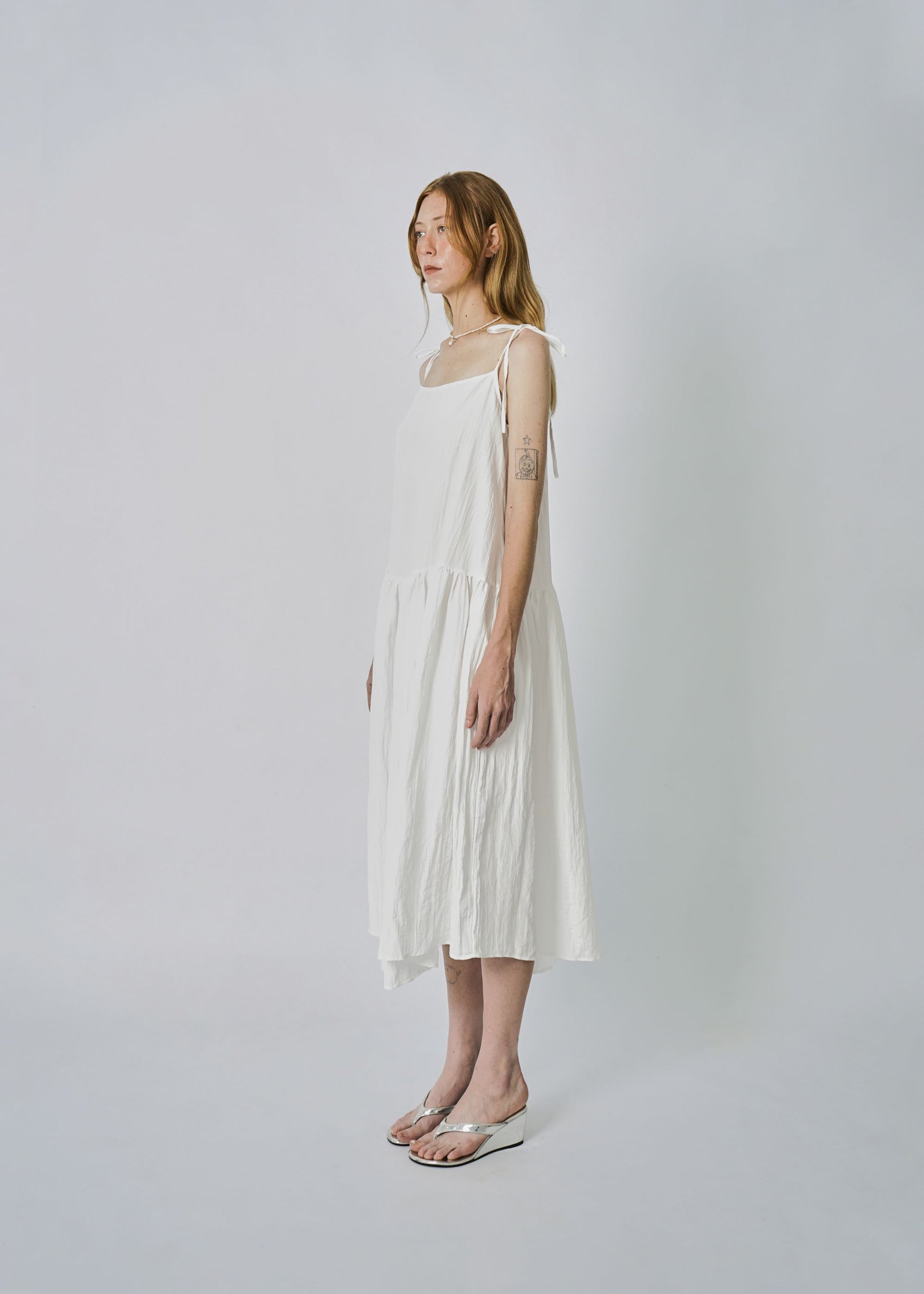 MAYNE STUDIOS - FREDO SHOULDER TIE DRESS - ASTOUD