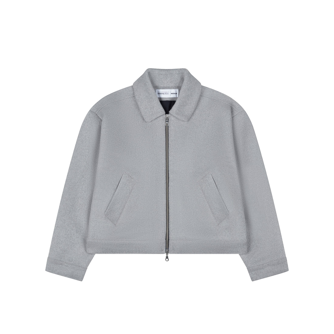 WHENEVER ATELIER - WHITE "WHENEVER" WOOL JACKET - ASTOUD